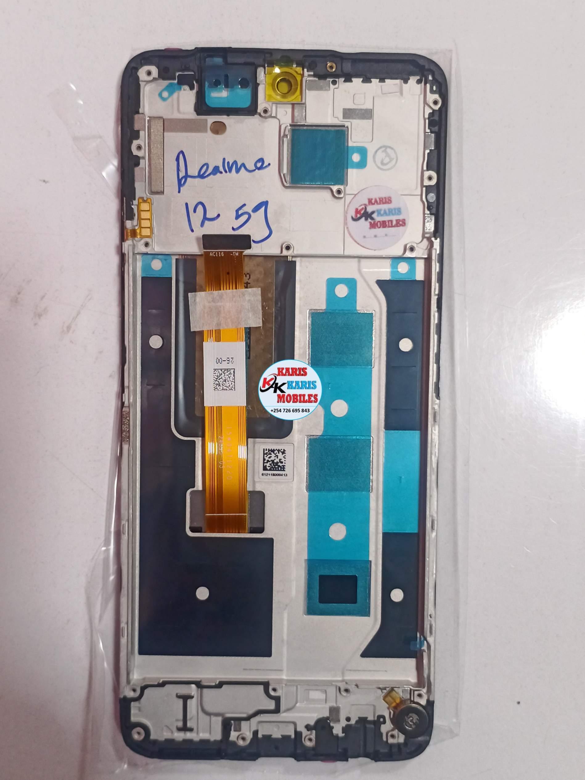 REALME 12 5g lcd , screens replacement price in kenya is KES 4,500.00
