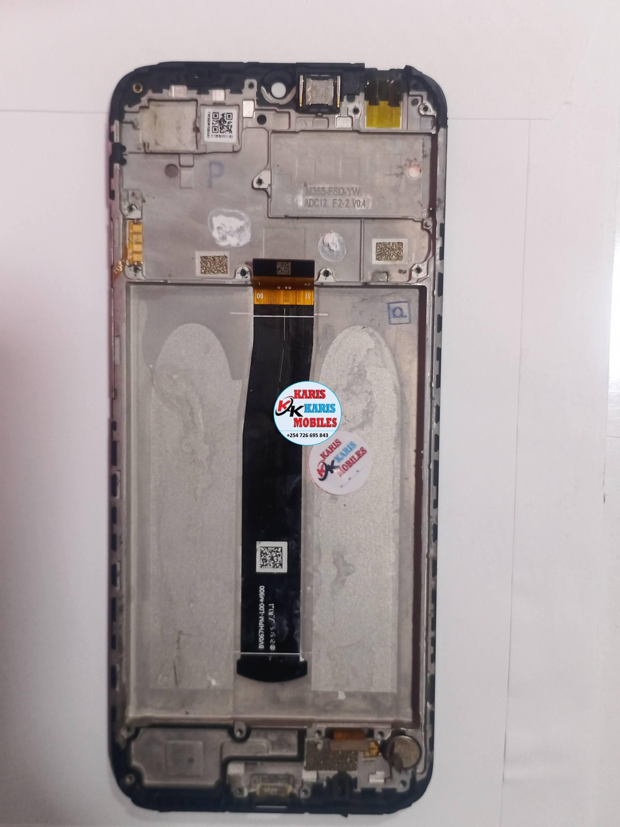 REDMI 10C FRAMED lcd , screens replacement price in kenya is KES 3,000.00