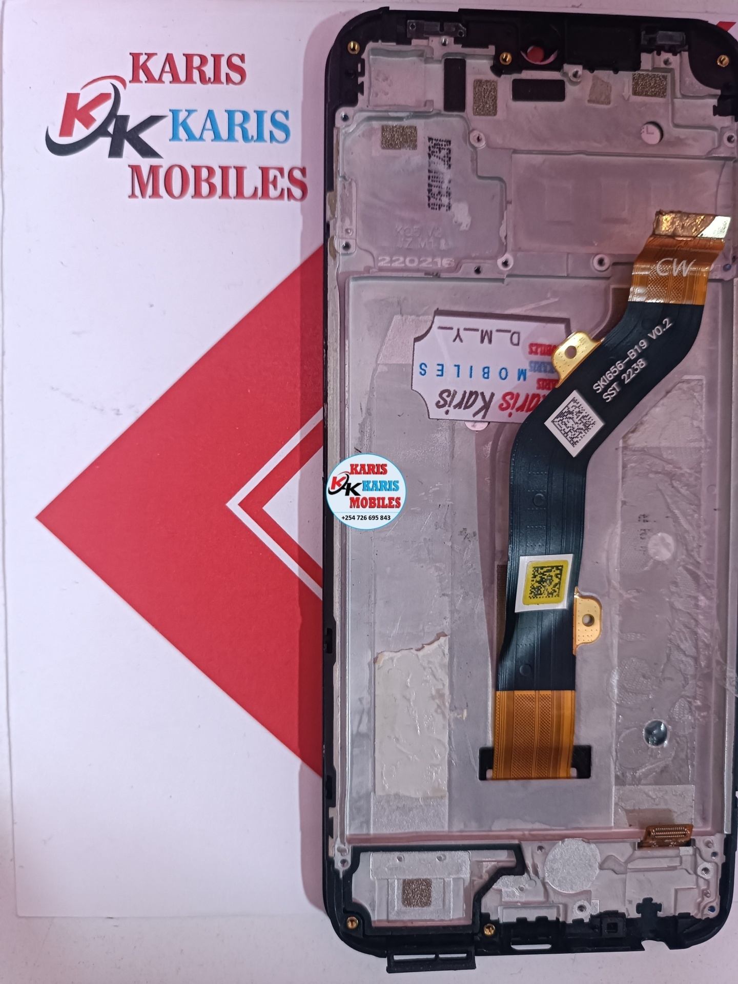TECNO FRAMED KG5 lcd , screens replacement price in kenya is KES 3,000.00